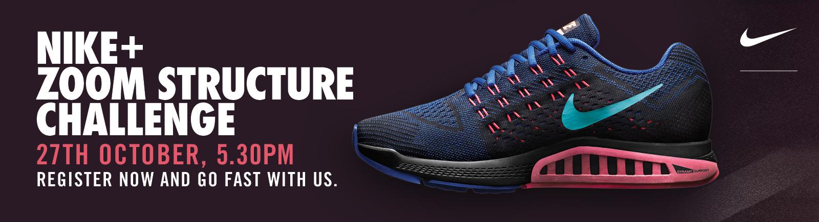 NIKE + ZOOM STRUCTURE CHALLENGE